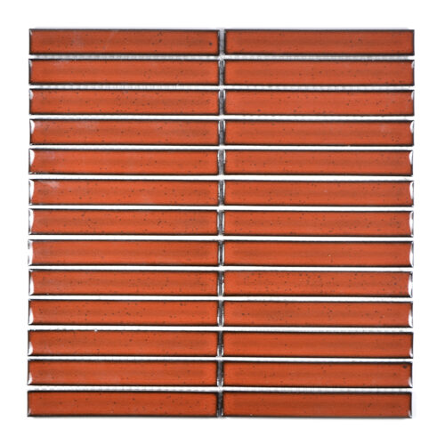 Kit Kat Mosaik Orange 2x14,5 cm - Mosaikhjørnet