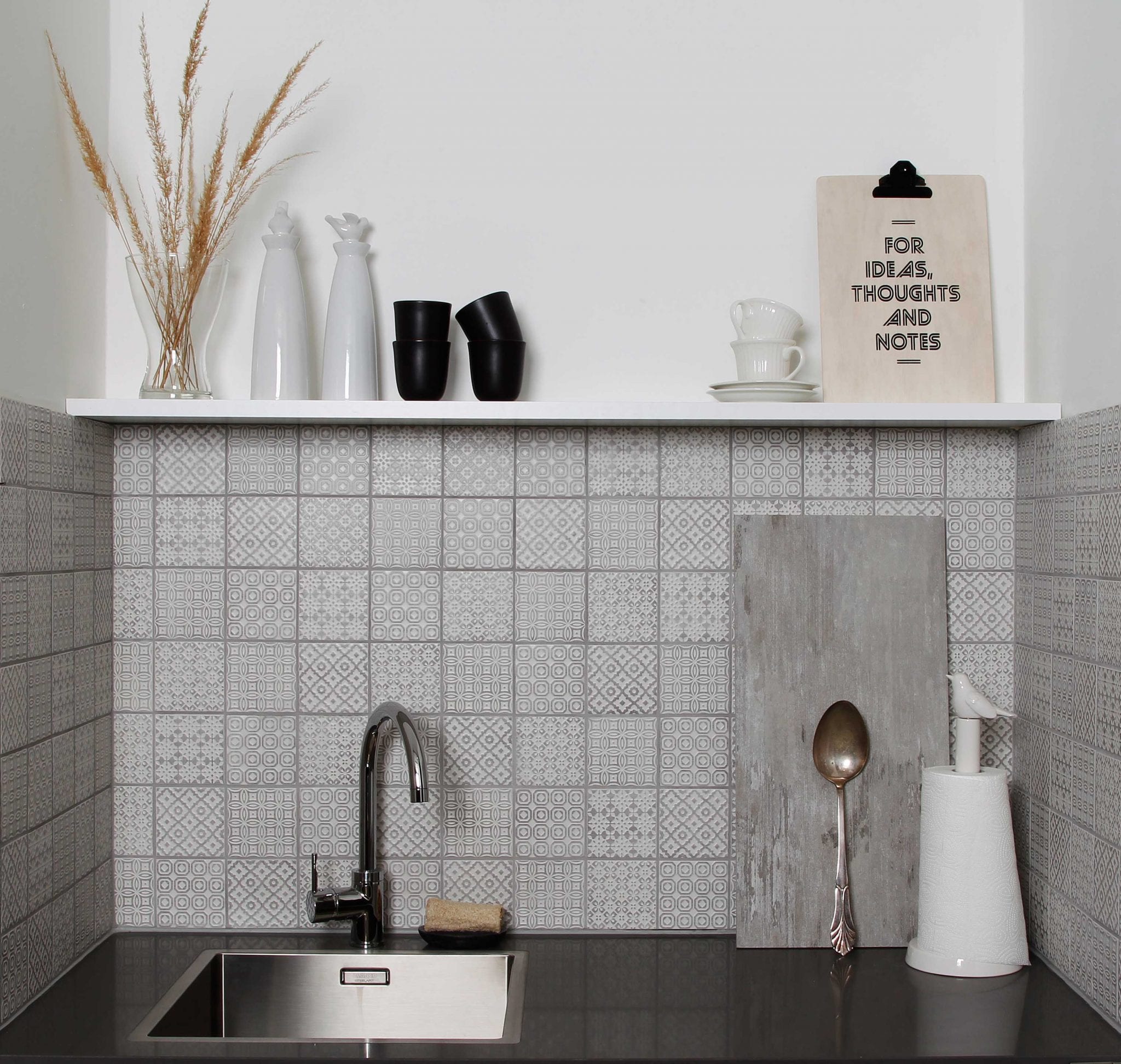 Batik Deco Peltro 10x10 - Mosaikhjørnet - Fliser, klinker og mosaik til ...