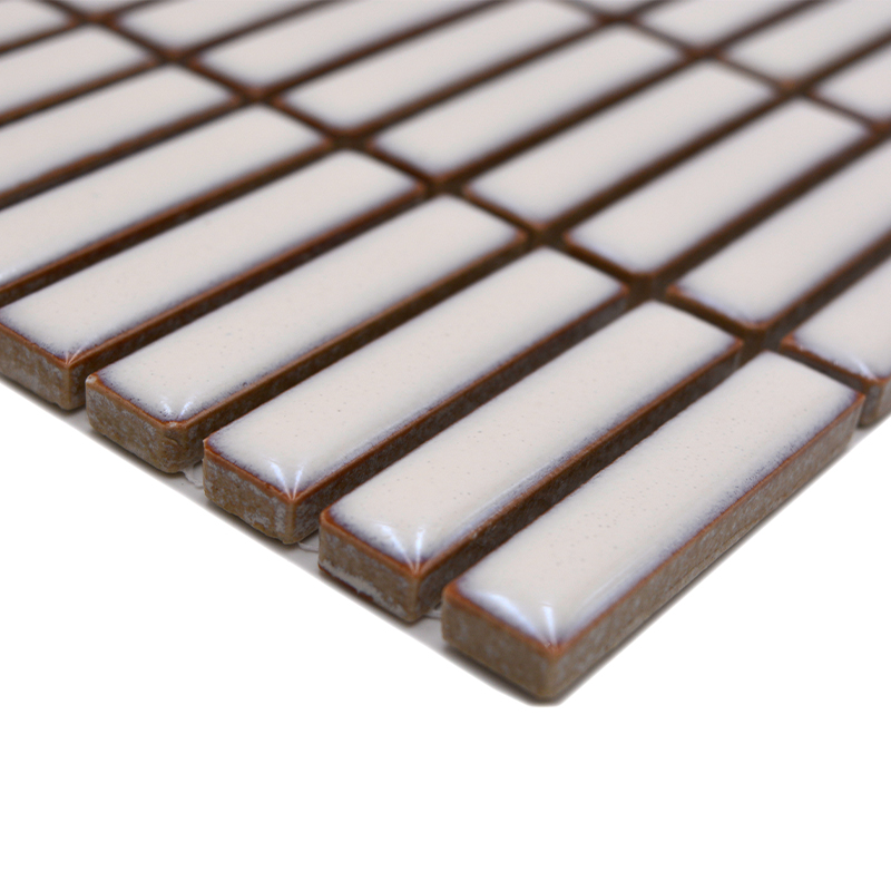 Kit Kat Mosaik Antikhvid Blank 1x4,8 cm - Mosaikhjørnet