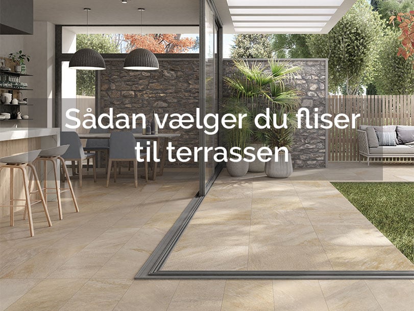 Sådan vælger du fliser til terrassen - Mosaikhjørnets Nyhedshjørne