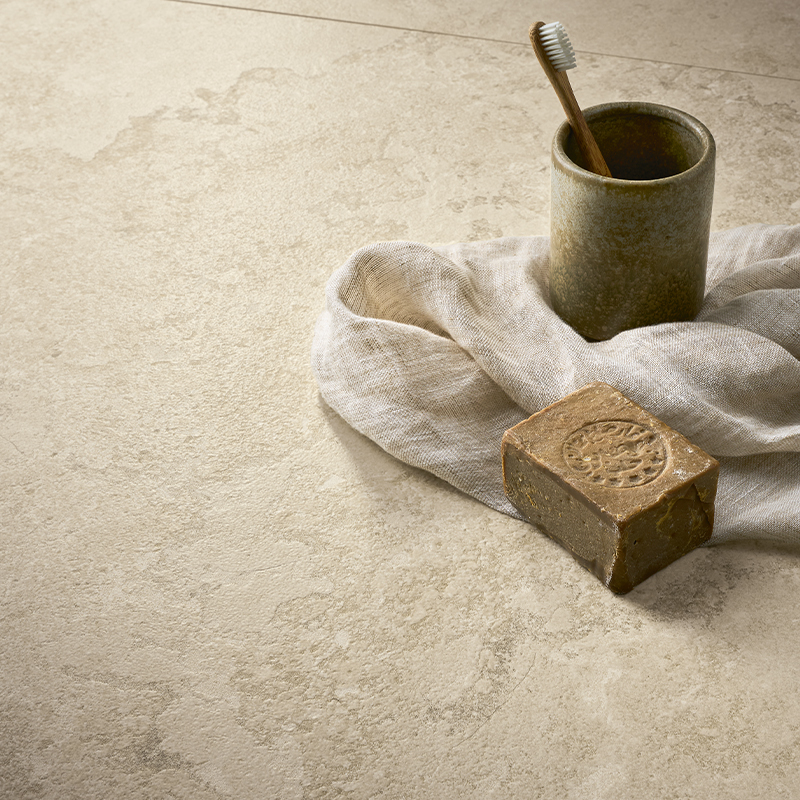 Kalksten Beige 60x60 – Keramisk flise i kalkstenlook